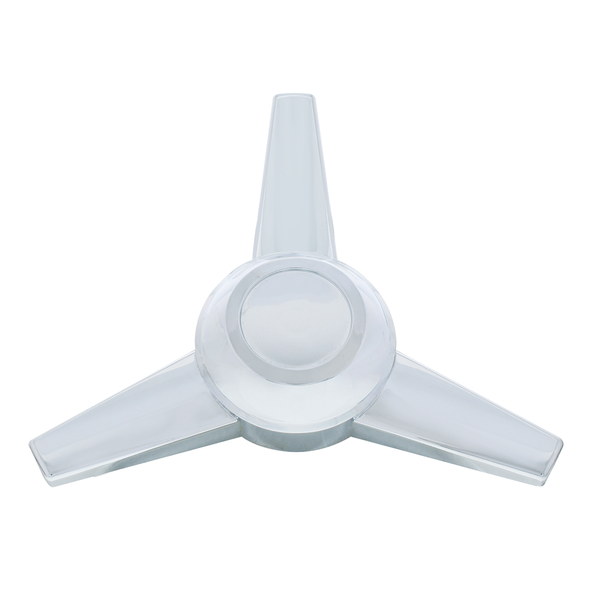 classic.upauto.com: Chrome Plastic 3 Extra Long Straight Bar Spinner Only