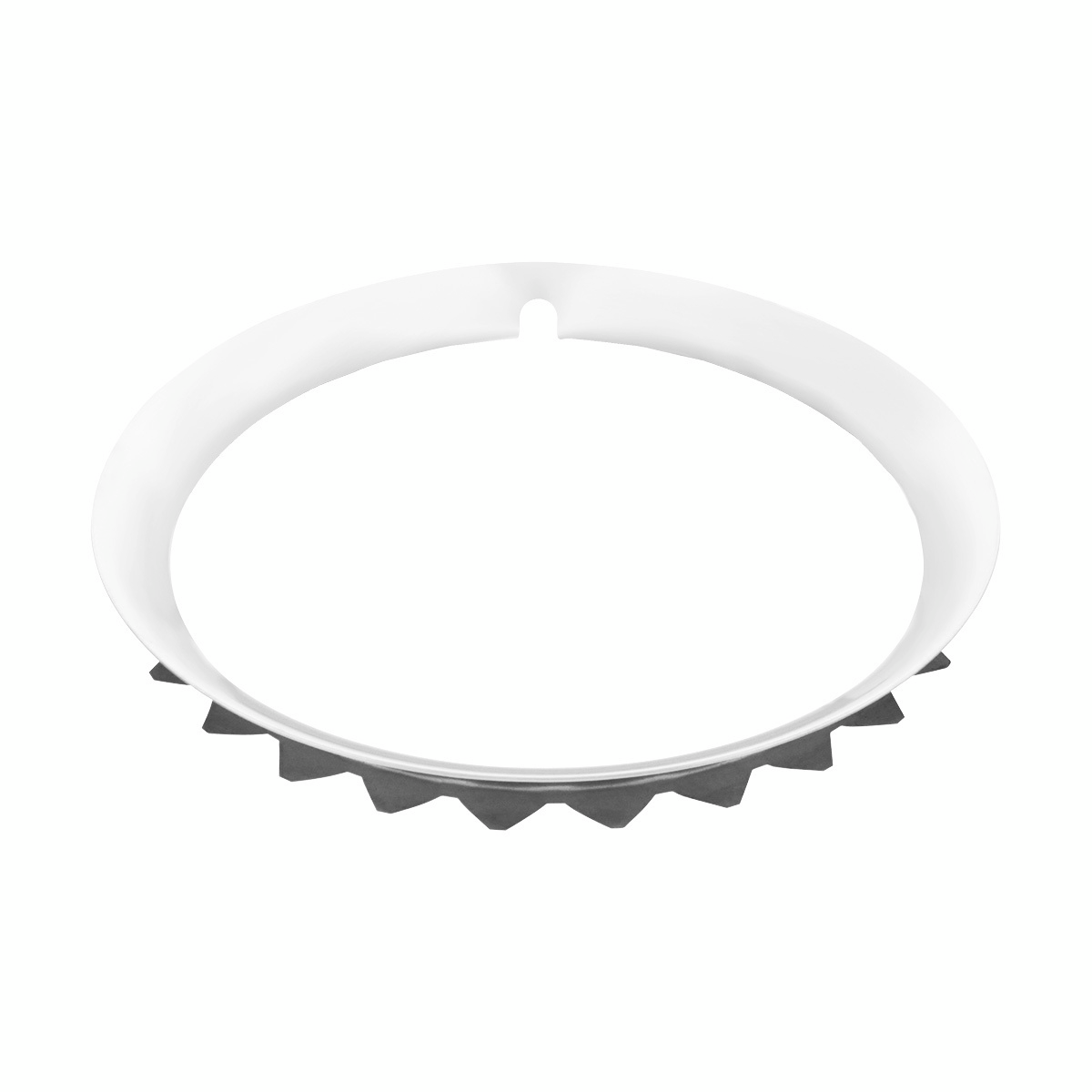 classic.upauto.com: 15" Polished Stainless Steel Contoured Beauty Wheel Rim